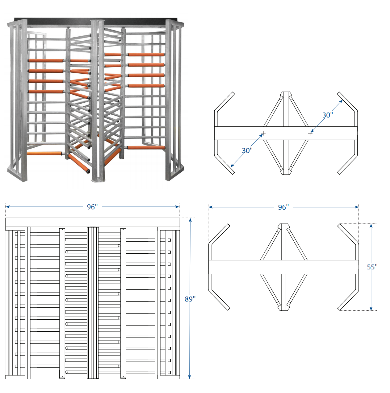 Turnstiles - NYC196 Construction Access Control